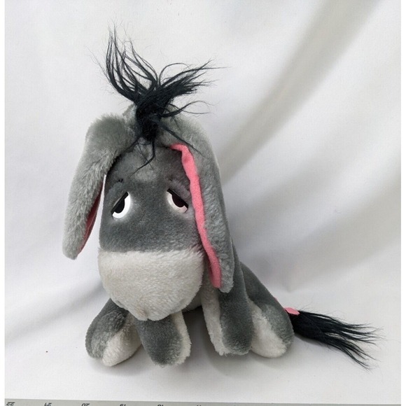 Disney | Toys | Disney Gray Eeyore Plush 8 Inch Winnie The Pooh Stuffed ...